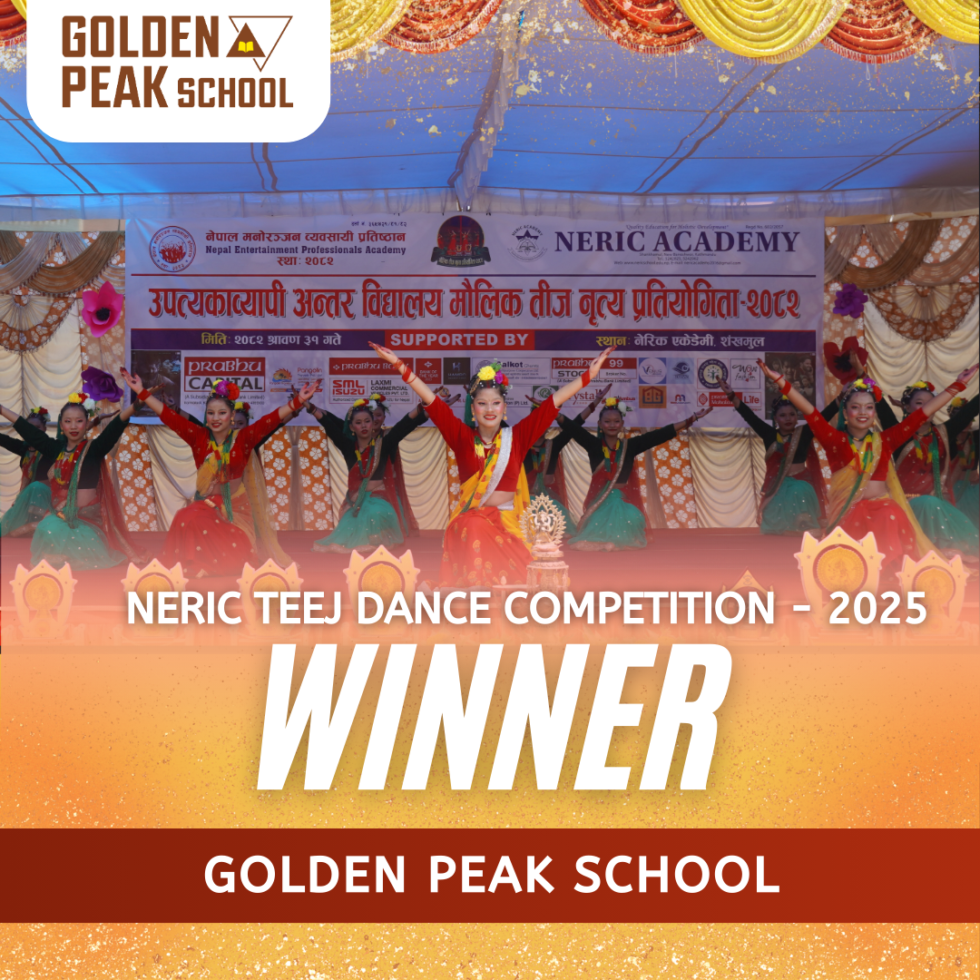 Golden Peak Girls Shine at the Neric Teej Dance Competition 2025 ...